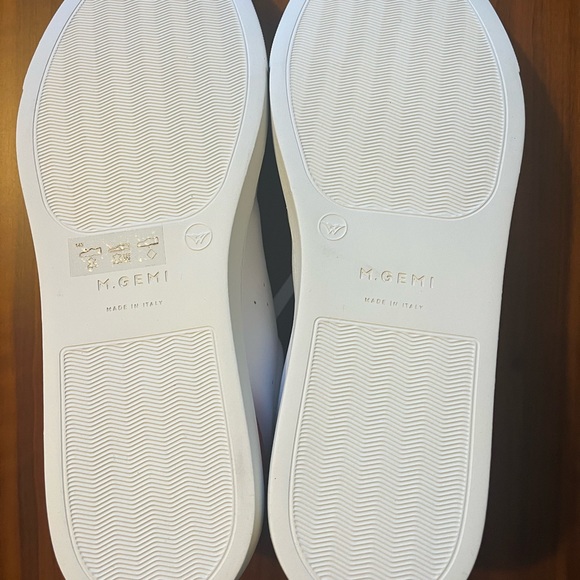 M Gemi | Shoes | M Gemi The Paolo Navy Red White Leather And Suede ...